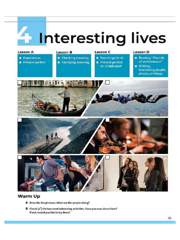 Unidad 4 Preintermedio | PDF