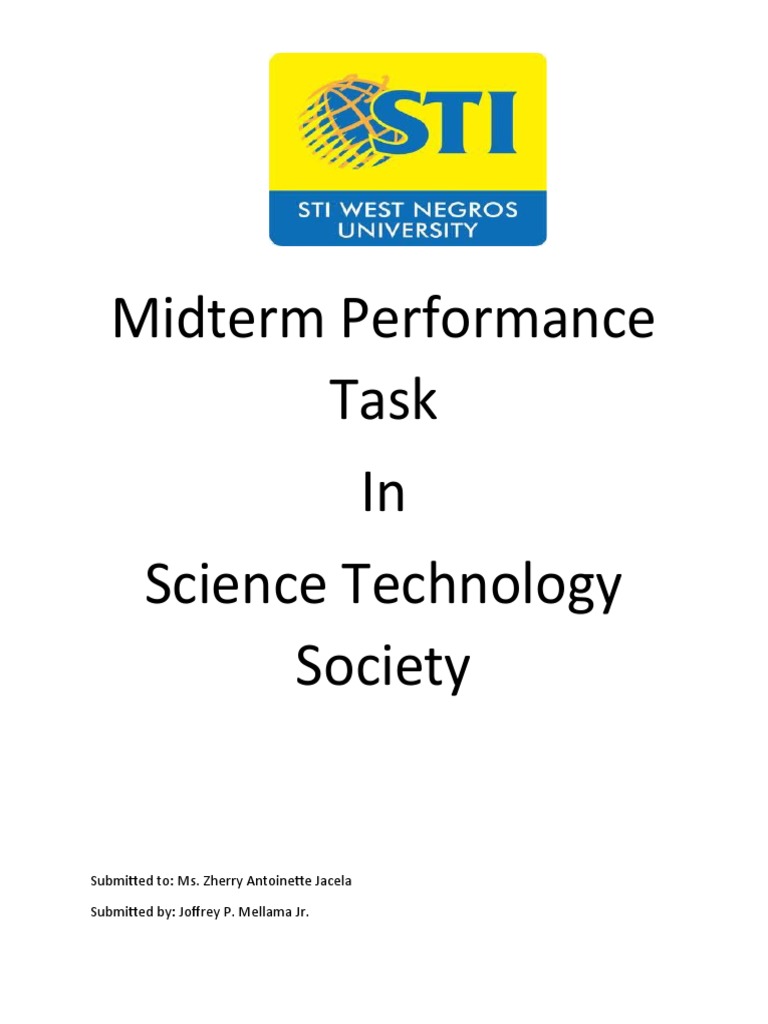 Midterm Performance Task (STS) | PDF | Bullying | Cybercrime