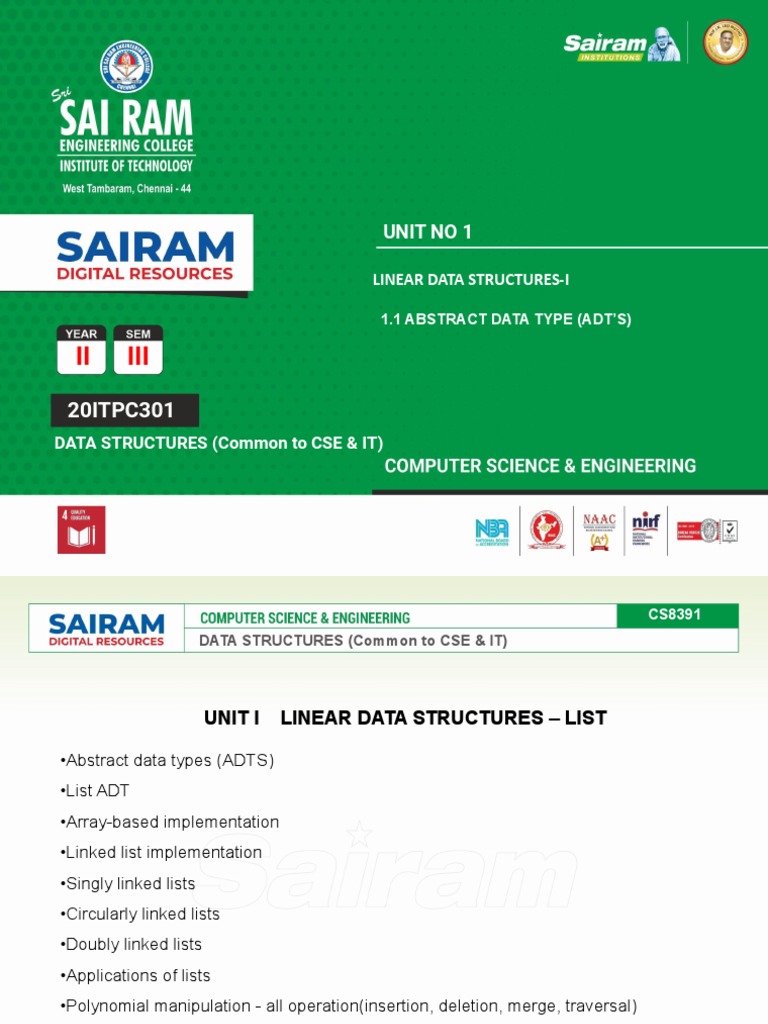 1 1 Data Structures Download Free Pdf Data Structure Data Type