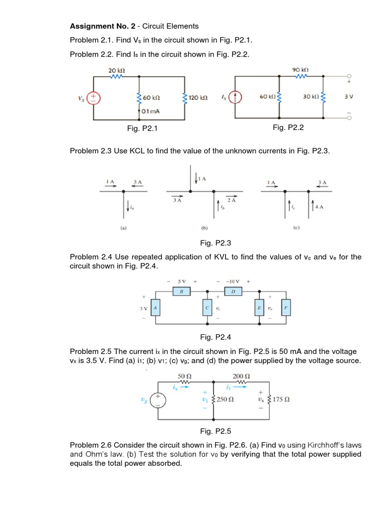 Activity 2-Circuit Elements | PDF