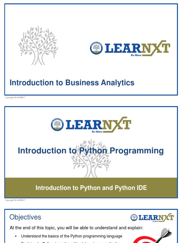 Python Introduction | Download Free PDF | Python (Programming Language) | Integrated Development ...