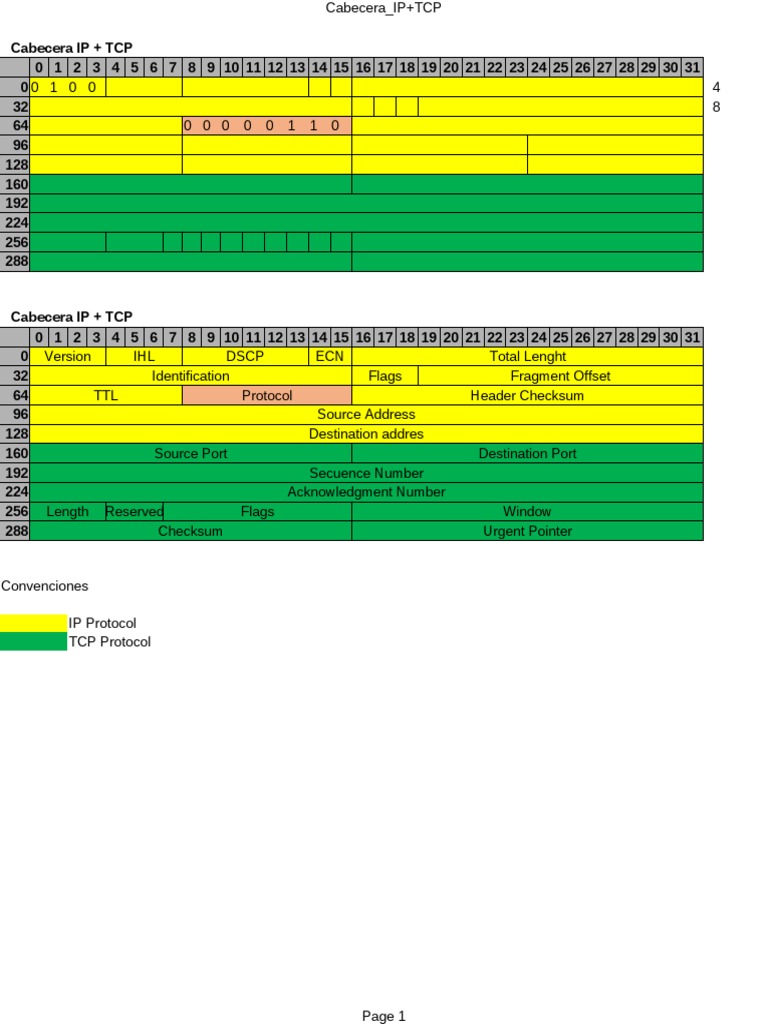IP Header | PDF | Internet Protocols | Transmission Control Protocol