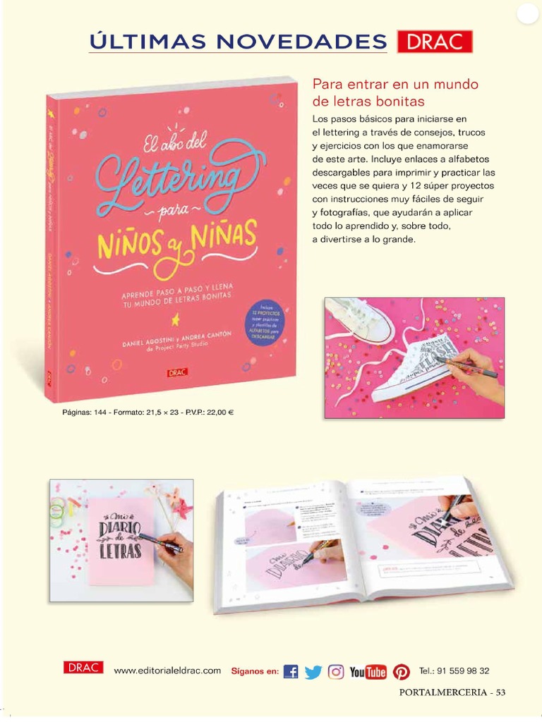 El Abc Del Lettering para Ninos y Ninas | PDF