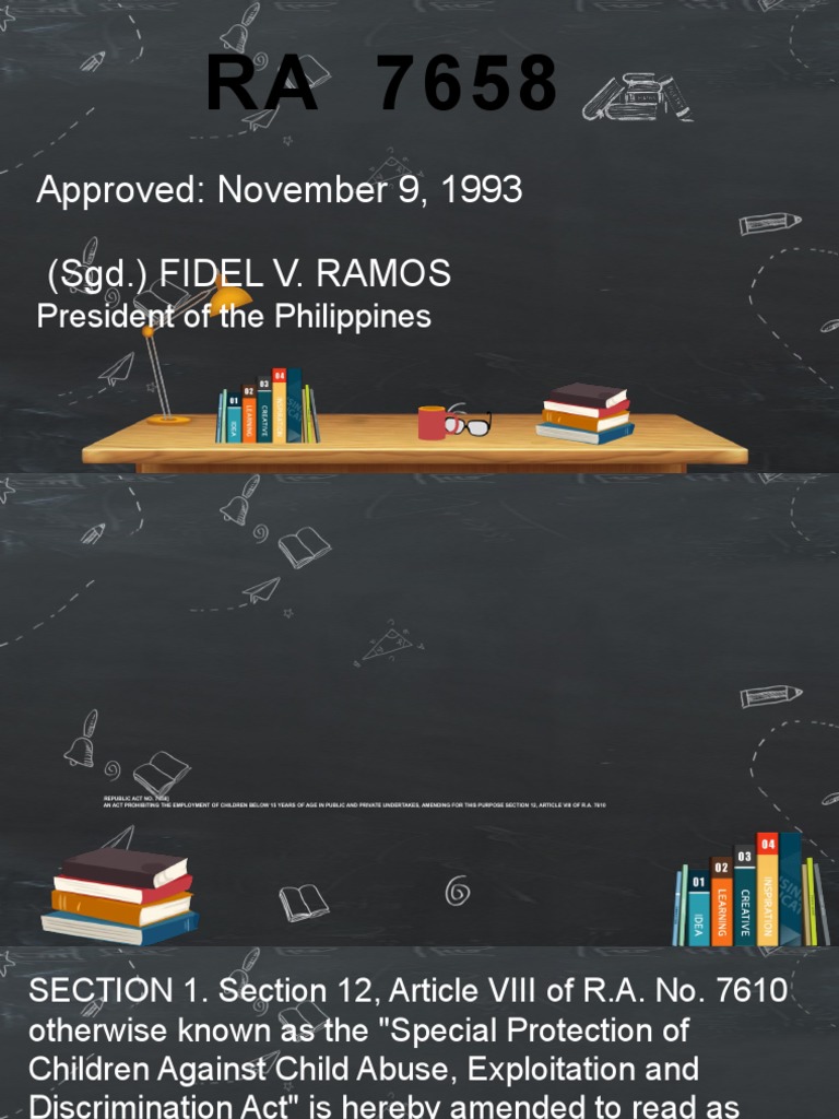 RA 7658-WPS Office | PDF | Legal Guardian | Employment
