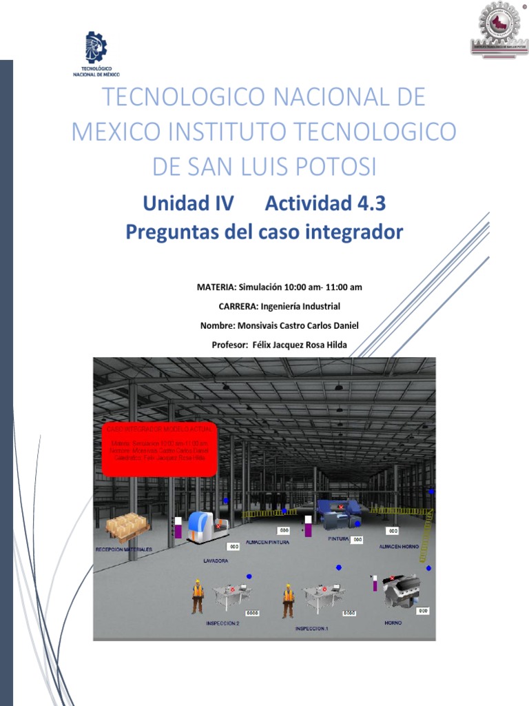 4.3 Preguntas Del Caso Integrador - MCCD | PDF