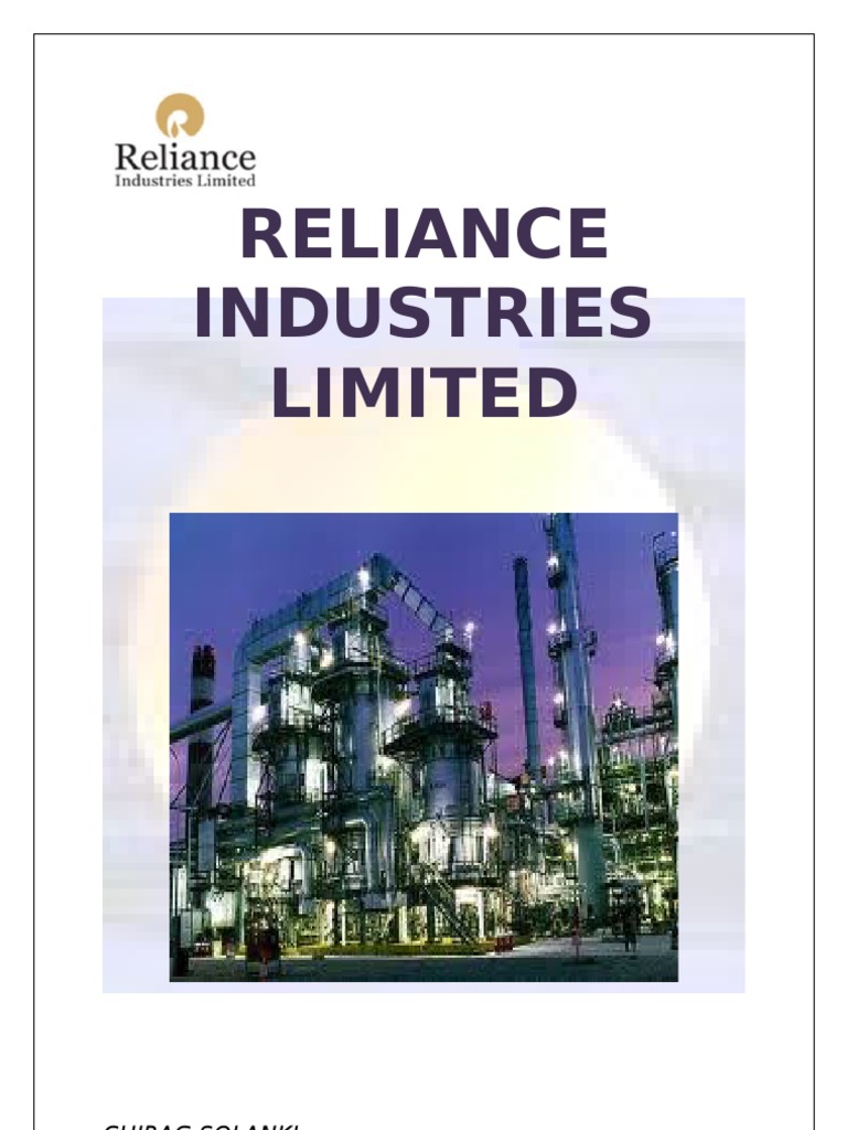 Reliance Industries Limited by Chirag | Business | Economies