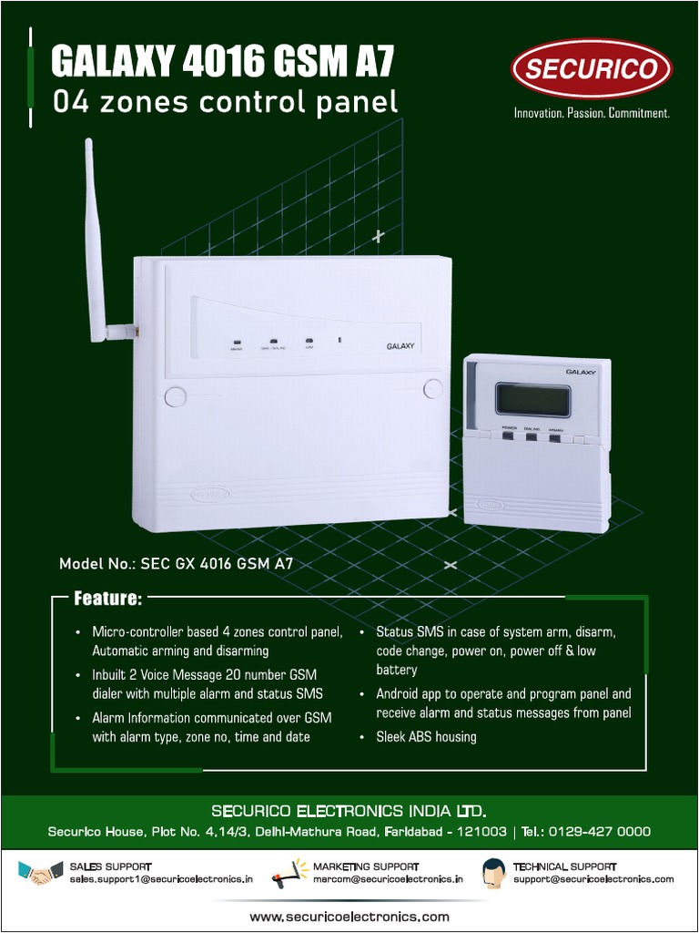 Sec GX 4016 GSM A7 2 | PDF