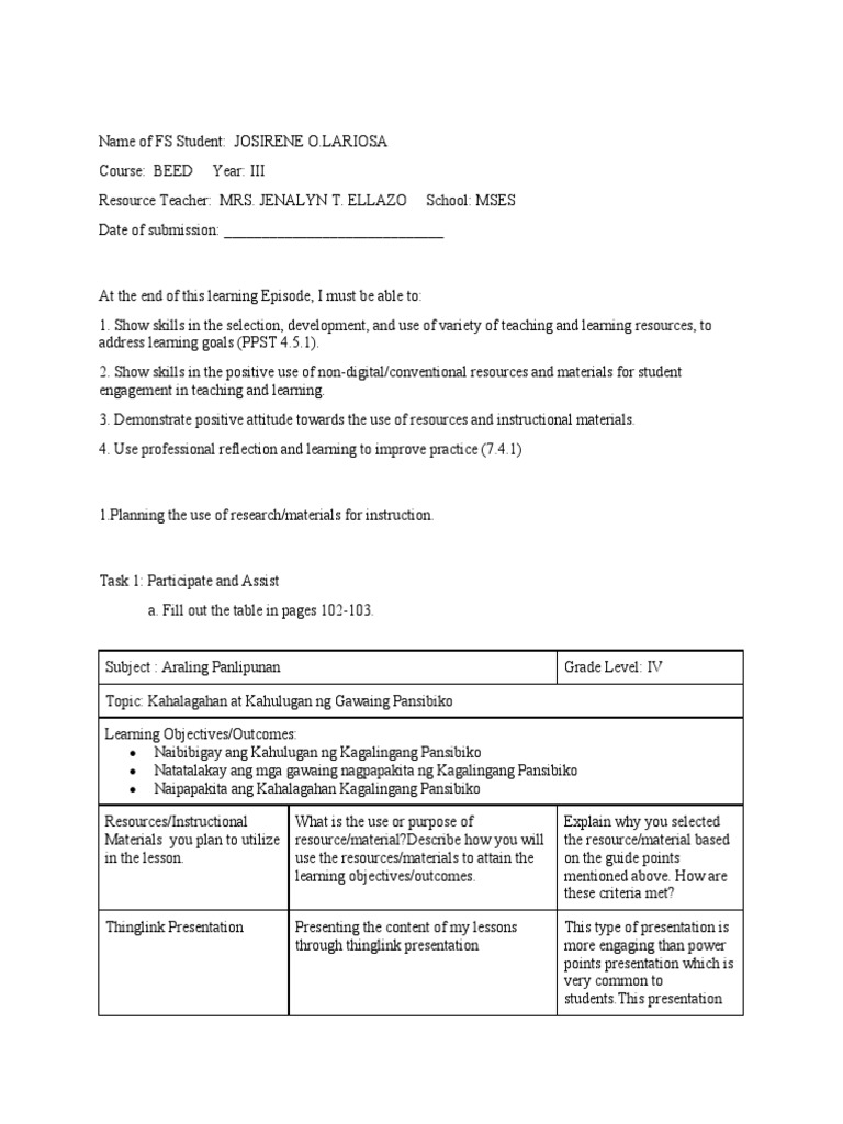 FS2 Ep12 | PDF | Teaching Method | Learning