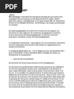 Exposé Sur Les Microorganismes | PDF | Yaourt | Micro-organisme