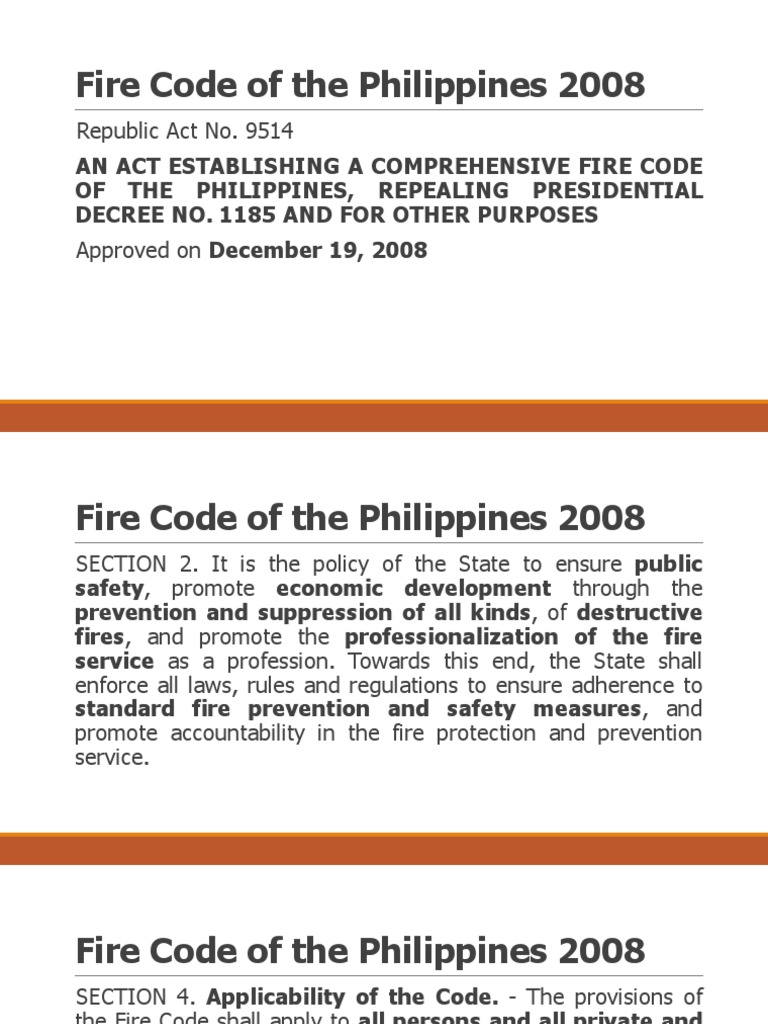 Module 4 Codes-And-Regulations. | PDF | Fire Safety | Fires