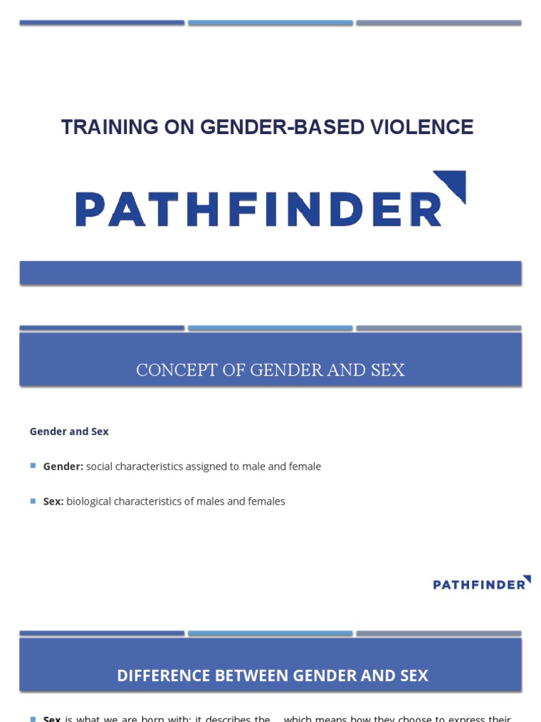Understanding the Roots and Branches of Gender-Based Violence | PDF ...