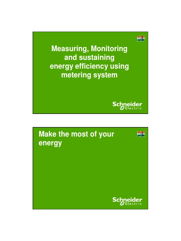 MR Sathish Kumar S, Schneider Electric | PDF | Energy Conservation | Scada