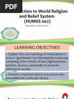 Introduction To World Religions & Belief Systems: 2 Quarter: Module 4 ...