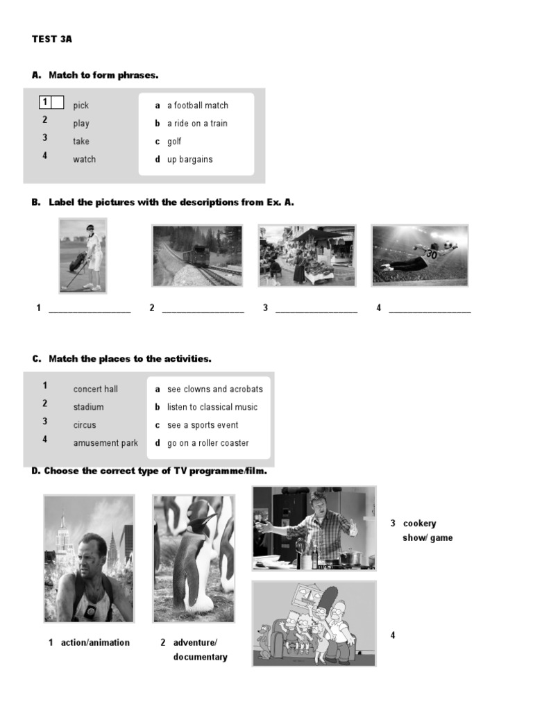 Test 3a | PDF | Linguistics | Grammar