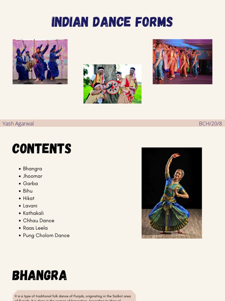 Indian Dance Forms | PDF | Dances | Performing Arts