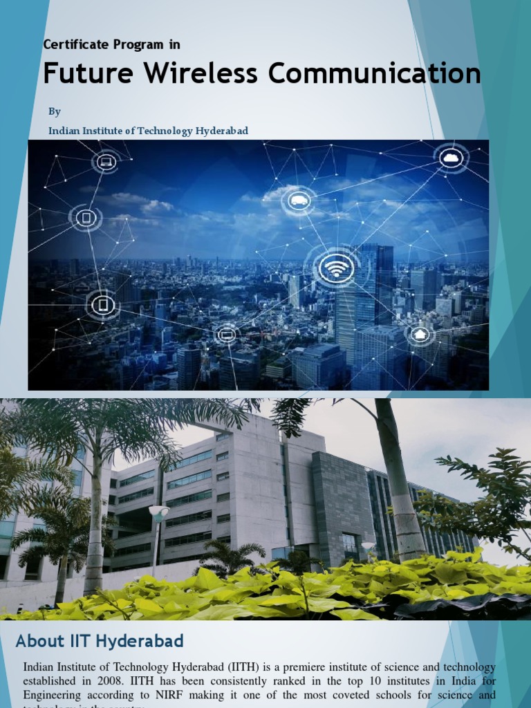 Broucher - Certificate Course On Future Wireless Communication | PDF