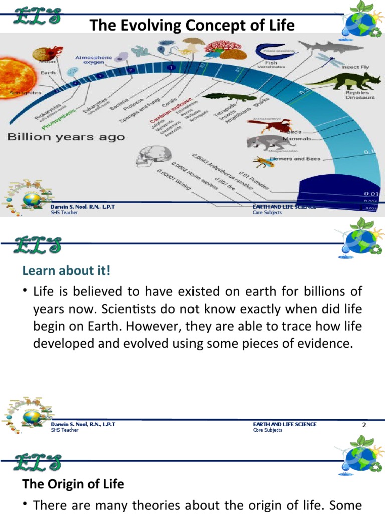 Evolution of Life on Earth | PDF | Life | Organisms