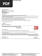 80D - Medical Premium Receipt - Self | PDF