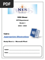 CBSE Class 4 Computers Worksheets (6) - Editing Text in Ms Word-1 | PDF ...
