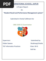 TYBCA SEM-5 Minor Project Report Format | PDF | Computer Engineering | Data