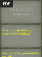 Pangangalang Tahas, Basal, Lansakan | PDF