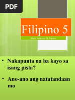 Pangangalang Tahas, Basal, Lansakan | PDF