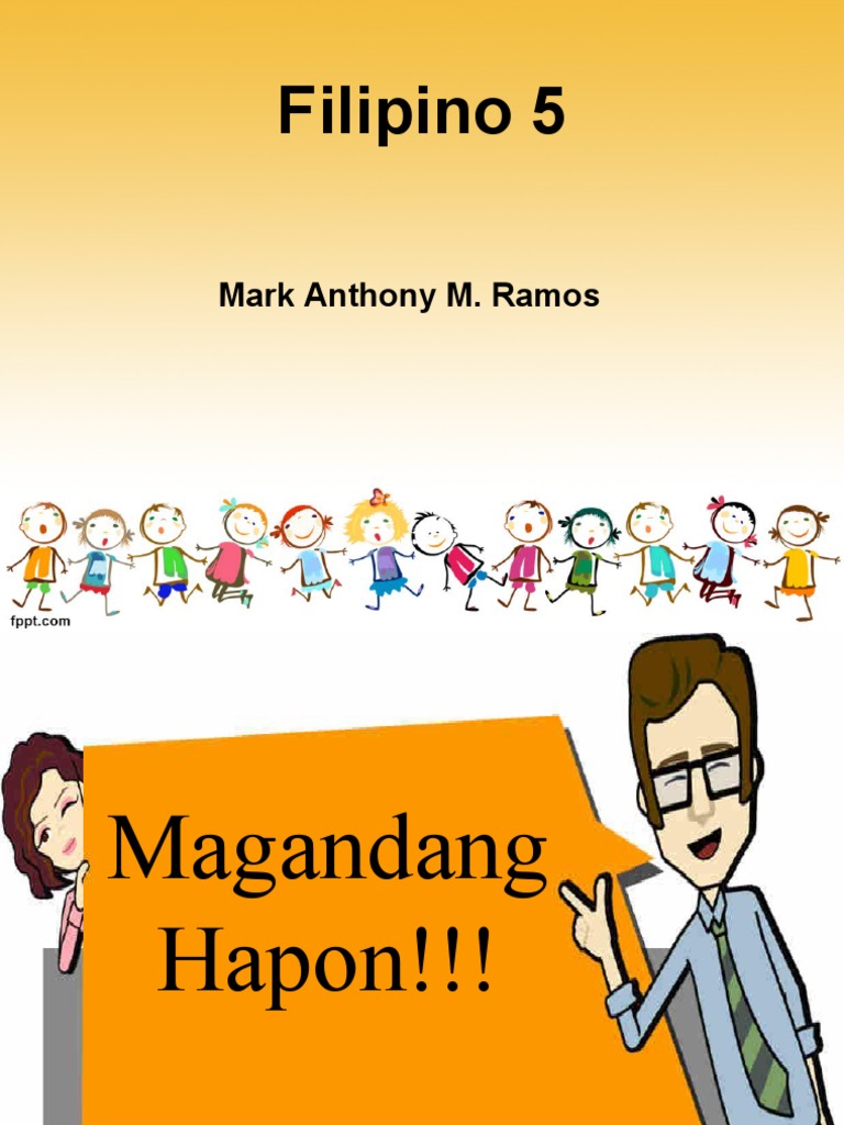 Nagagamit Nang Wasto Ang Mga Pangngalan Sa Pagtalakay Tungkol Sa Sarili ...