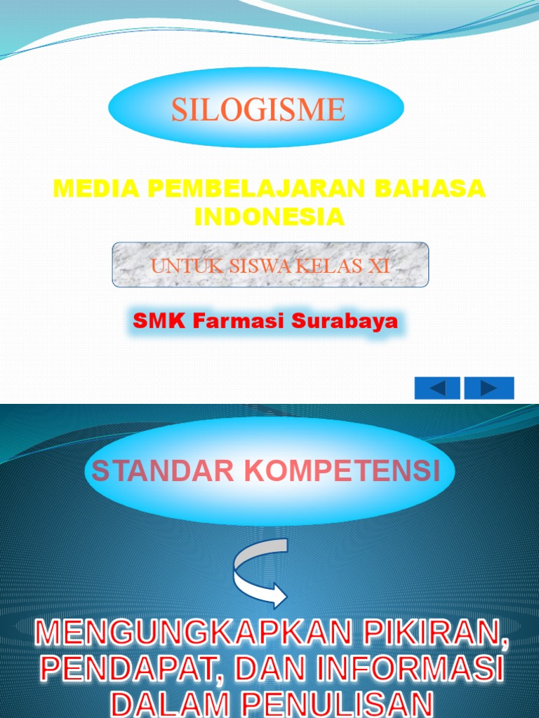 Rumus dan Contoh Silogisme PU | PDF | Kajian Bahasa Asing