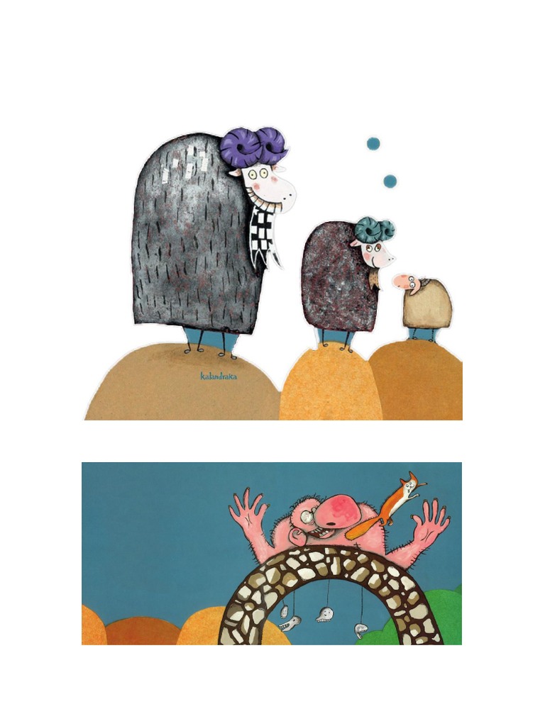 Plantilla Cuento Chivos Chivones | PDF