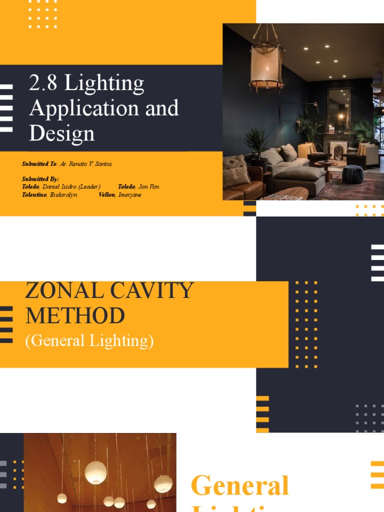 Lighting Design Using Zonal Cavity Method | PDF | Lighting | Light