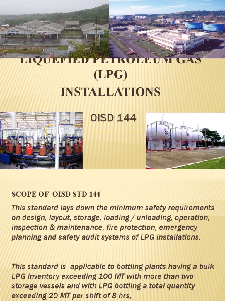 Oisd 144 | PDF | Liquefied Petroleum Gas | Pump