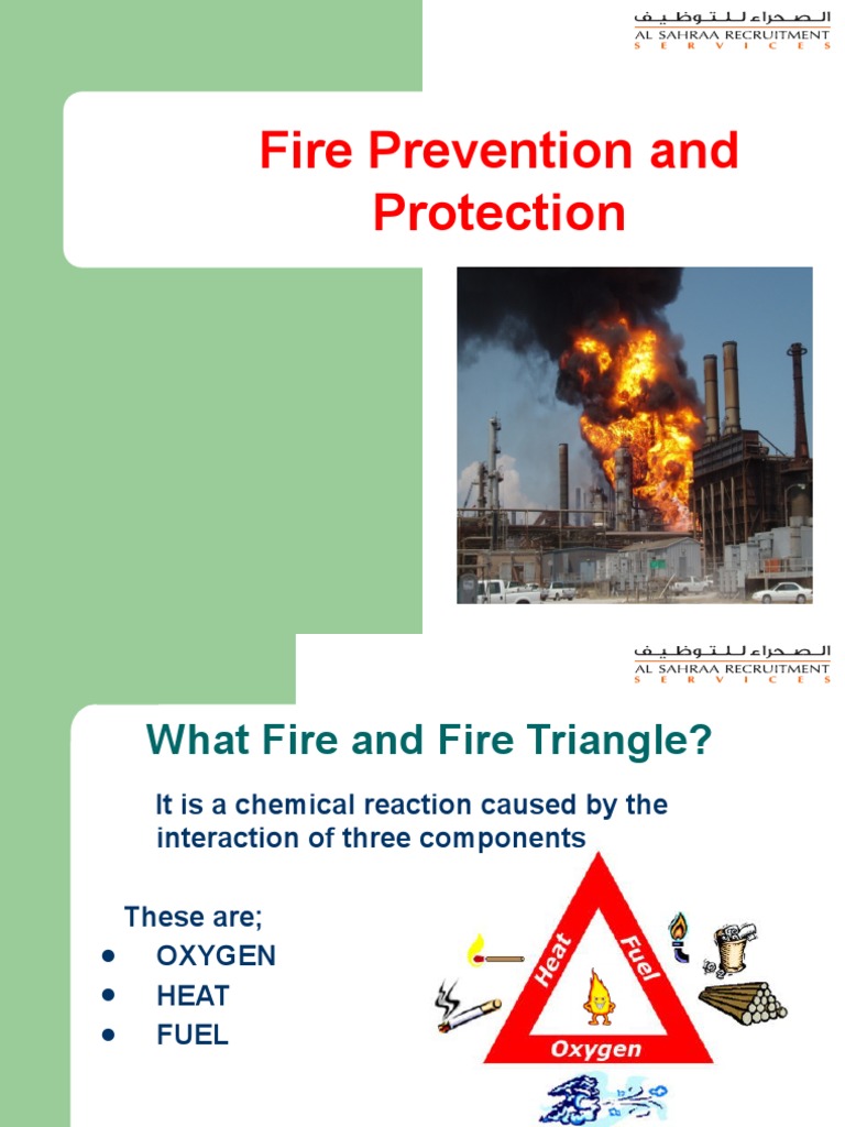 Fire Prevention & Protection HSE Presentation HSE Formats (AD-Internal ...