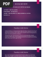 Tuesdays with Morrie: Life Lessons PDF | PDF | Love | Happiness