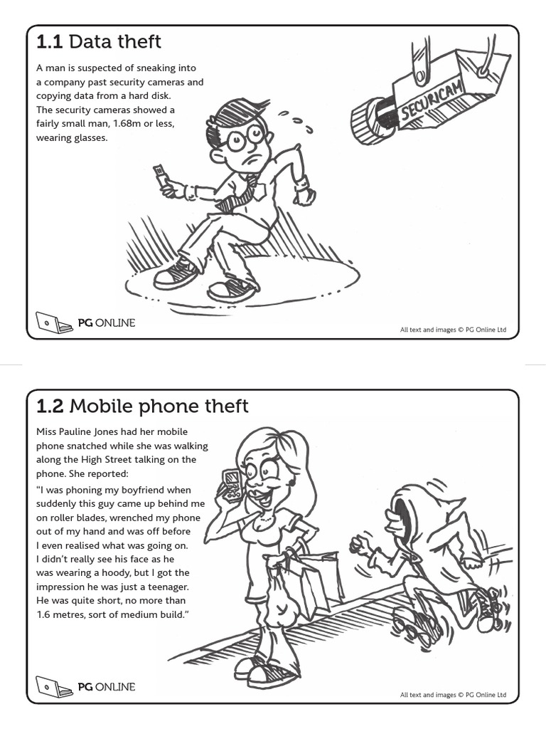 Gotcha Crime Scenarios | PDF