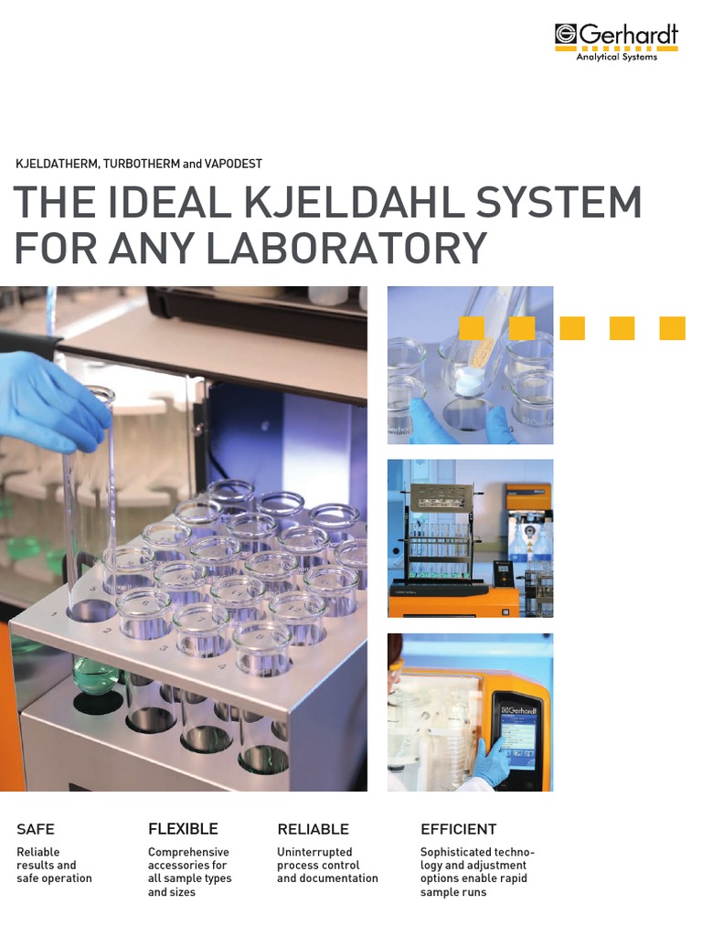 Brochure Kjeldahl English | PDF | Chemistry