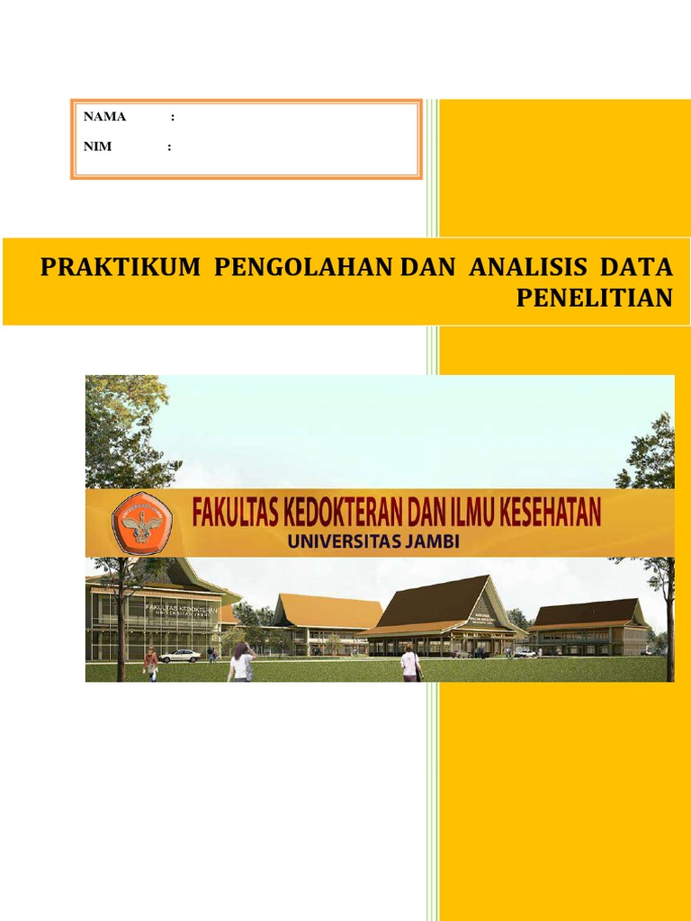 Praktikum Analisis Data Penelitian Kuantitatif | PDF Praktikum Analisis Data Penelitian Kuantitatif | PDF