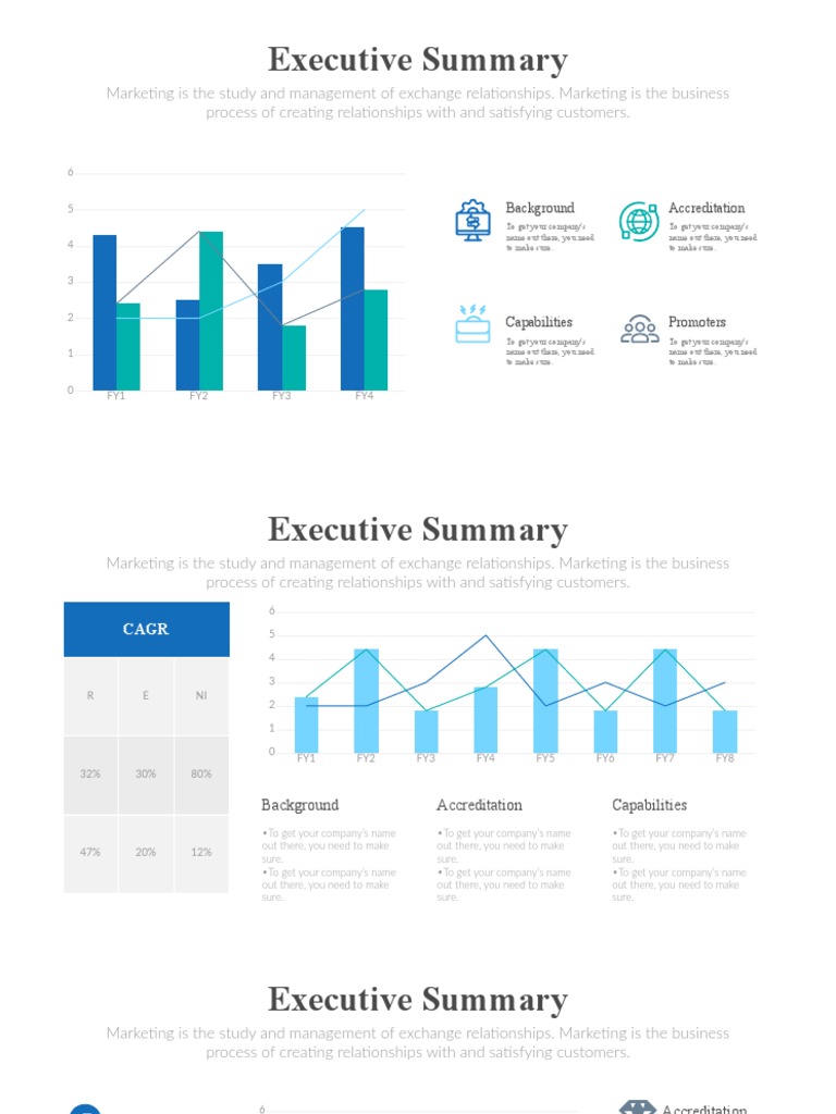 Executive Summary Infographics | Download Free PDF | Marketing ...