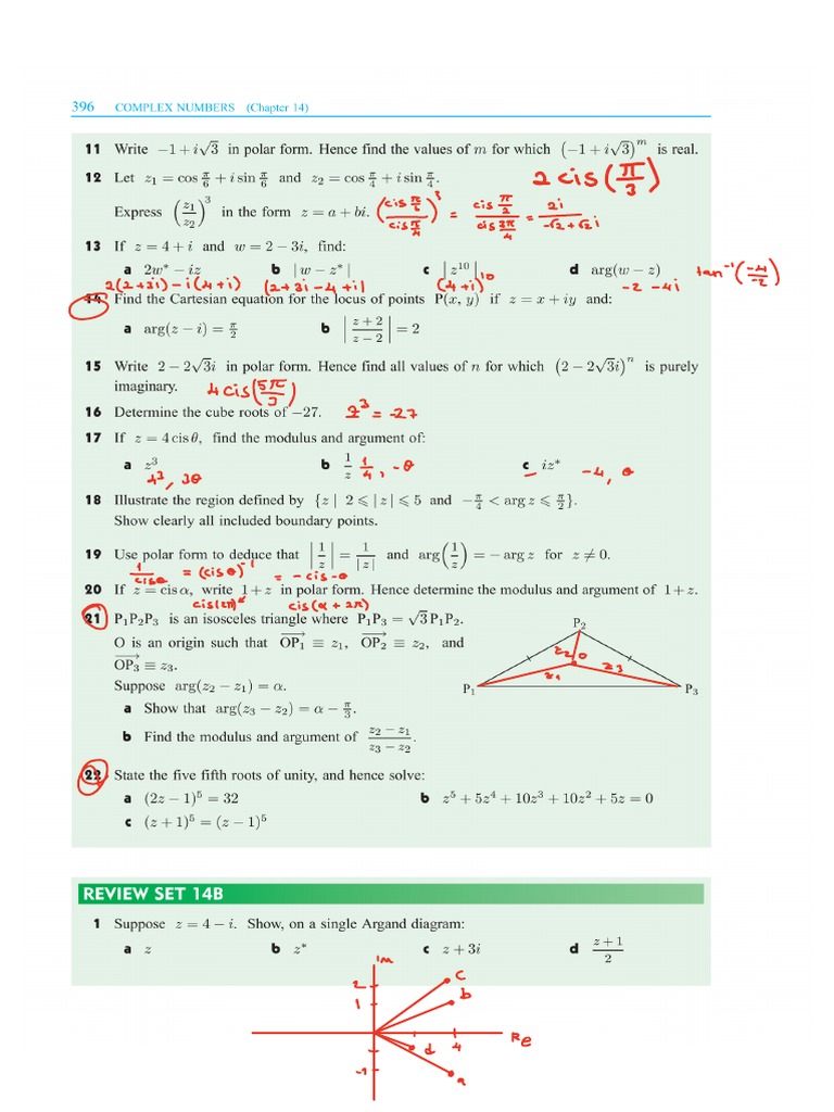 HW - Complex Numbers 2 | PDF