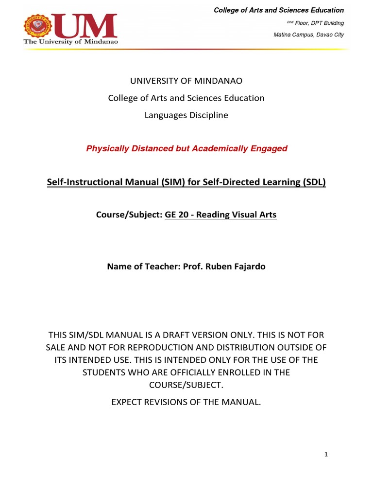 Week 1-3 Unit Learning Outcomes (ULO-A) | PDF | The Arts | Science ...