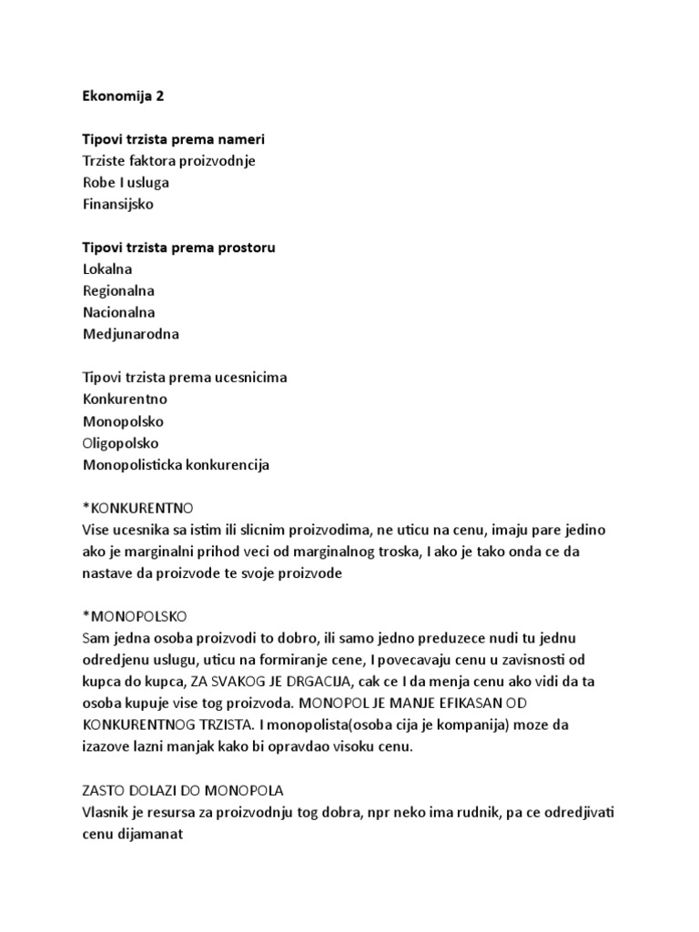 Ekonomija 2 Pdf