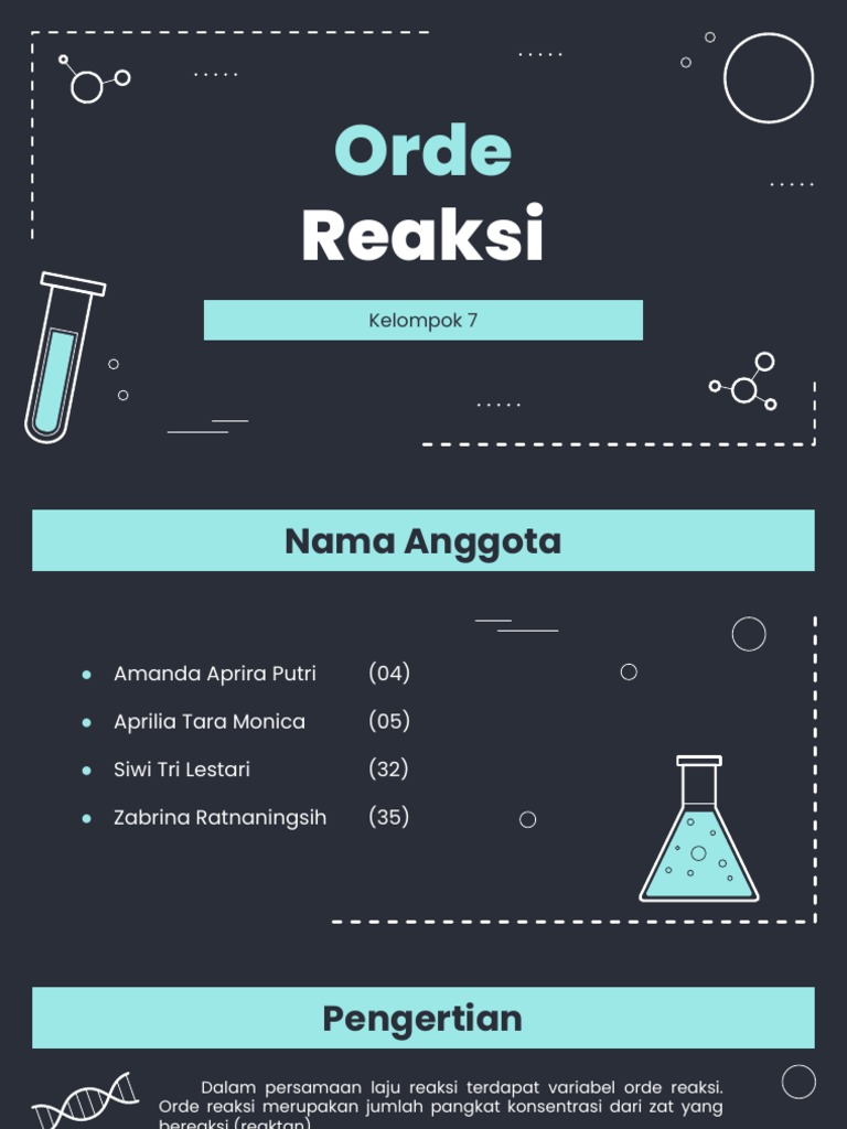 Kimia Orde Reaksi | PDF