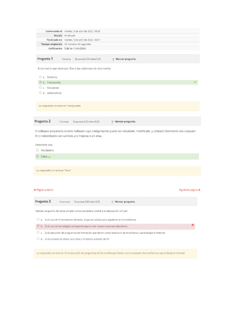 Prueba de Diagnosticos | PDF