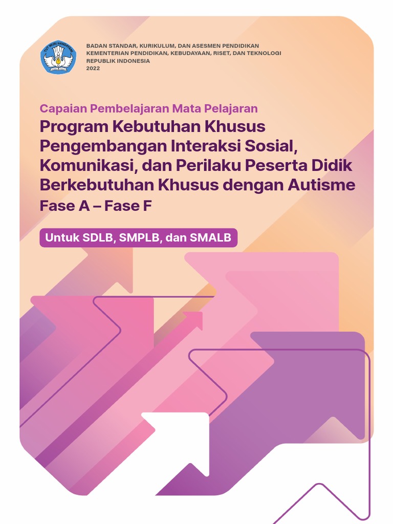 CP Program Kebutuhan Khusus Pengembangan Interaksi Sosial, Komunikasi, Dan Perilaku Peserta ...