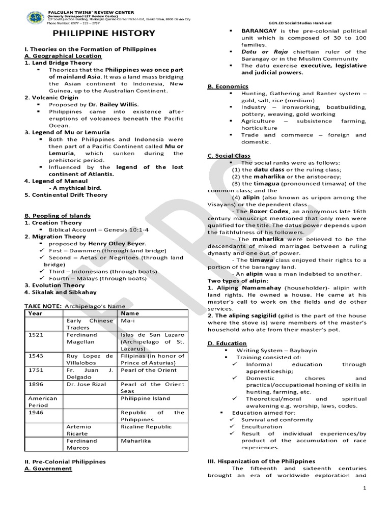 Gen - Ed Soc Stud PDF | PDF