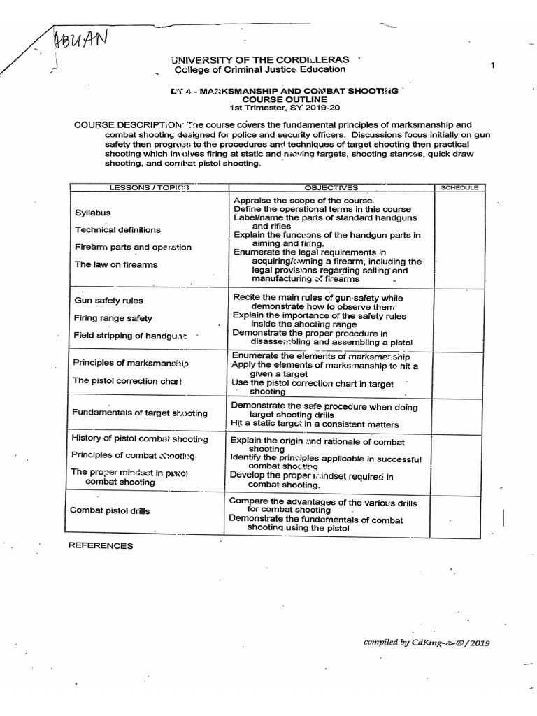 DT4 Course Outline | PDF