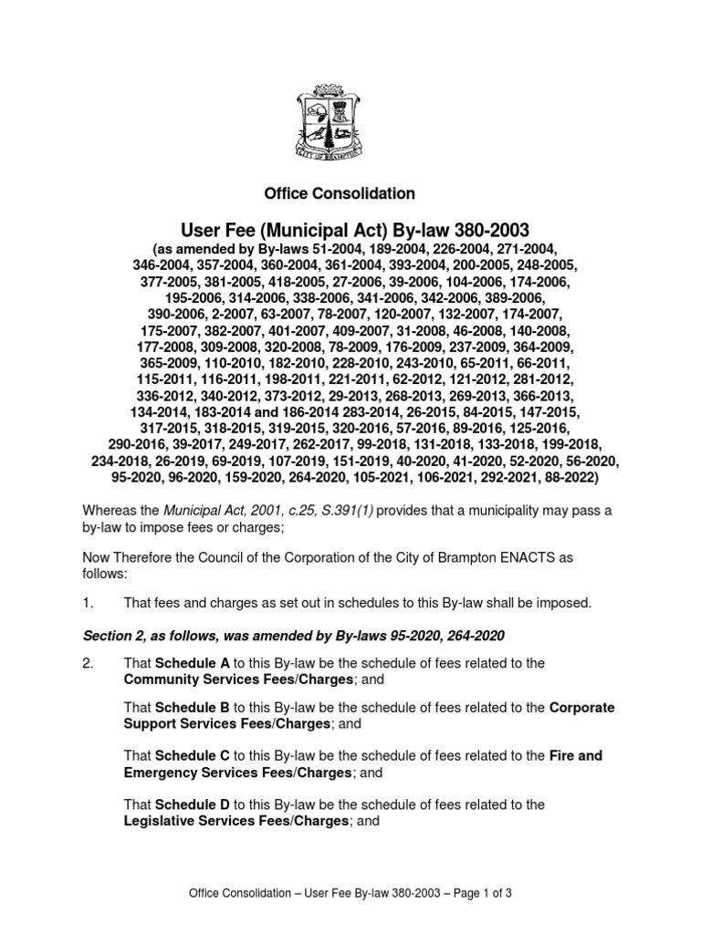 Brampton Gym Membership Fee Structure | PDF | Fee | Employment