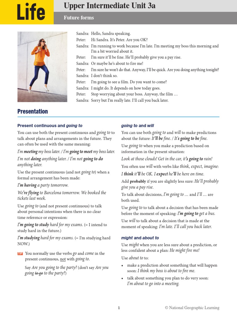 Upper-Intermediate GW 03a | PDF