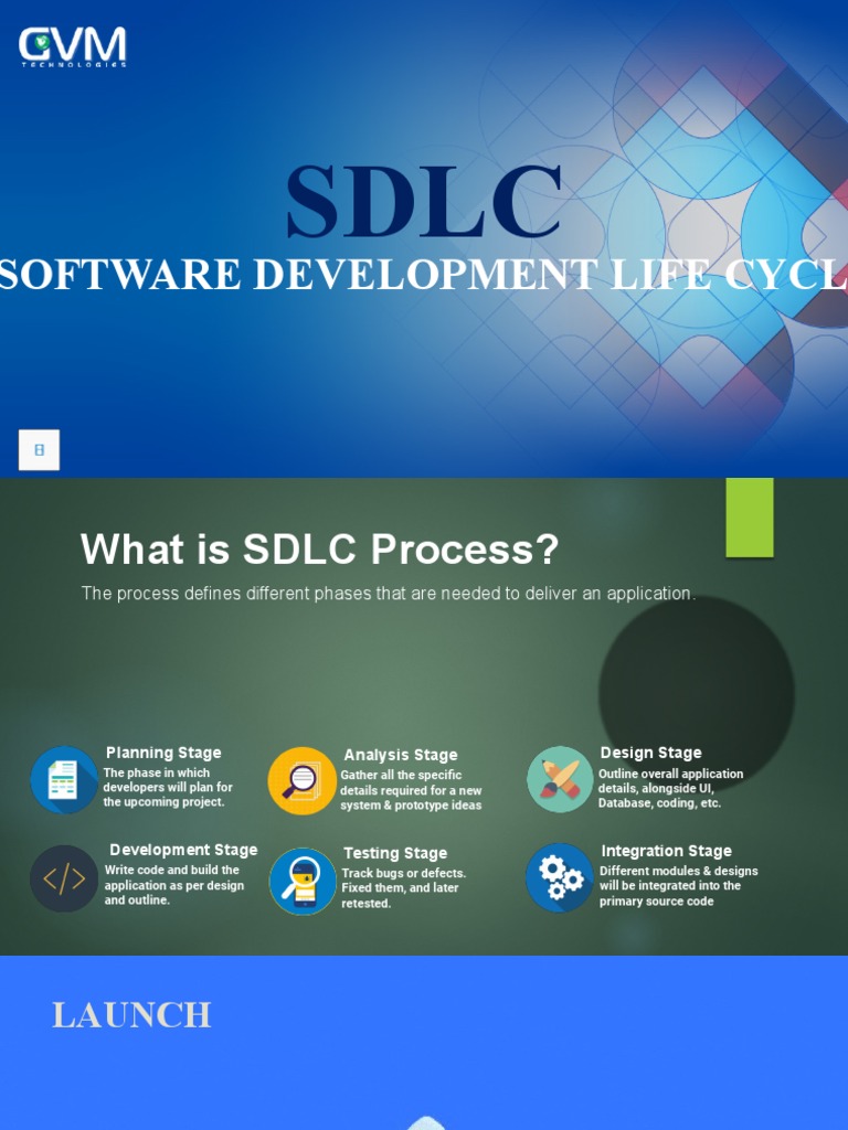 Software Development Life Cycle Pdf Software Development Process