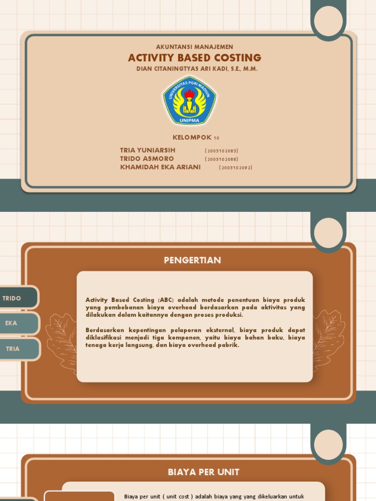 Bab 3 ABC. (Kelompok 10) | PDF