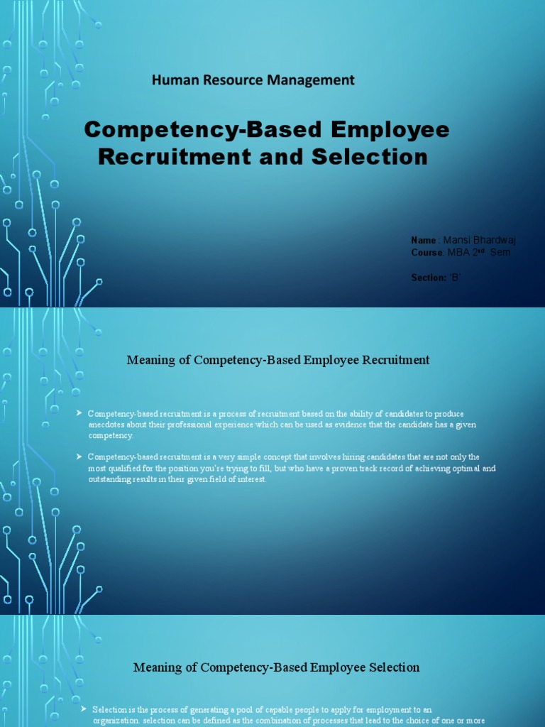 HRM PPT - Mansi | PDF | Recruitment | Apple Inc.